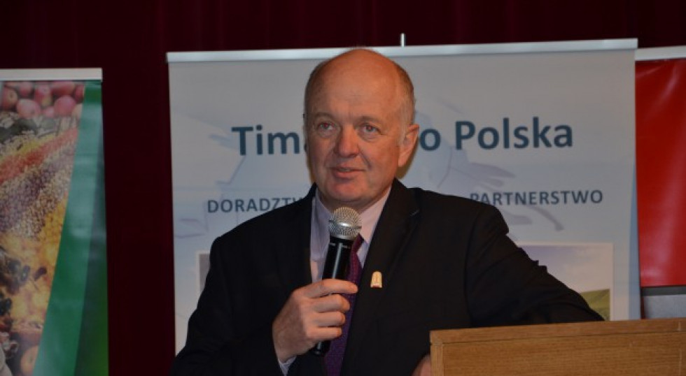 Maciej Lipecki, prezes Stowarzyszenia Polskich Szkółkarzy, prelegentem ...