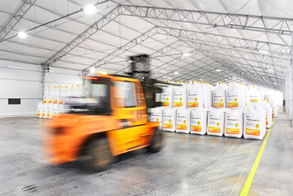 Nowy magazyn składowania nawozów. Ile wyniosła inwestycja?