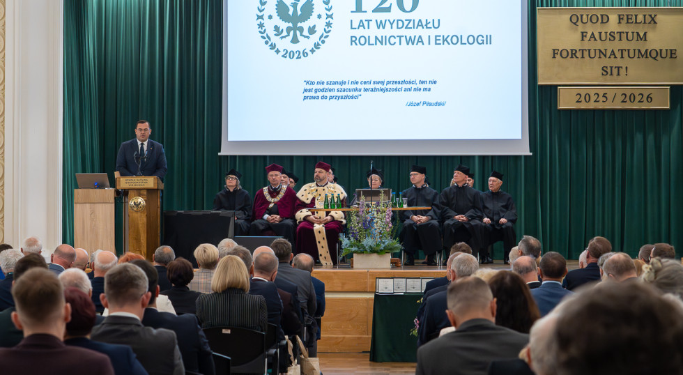 Jubileusz 120-lecia Wydziału Rolnictwa i Ekologii SGGW z udziałem ...